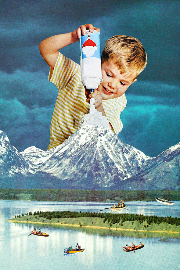 Eugénia loli | Des collages pop délirants